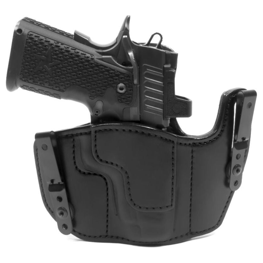 Custom Leather Holster - Carry both IWB and OWB with this one holster ...