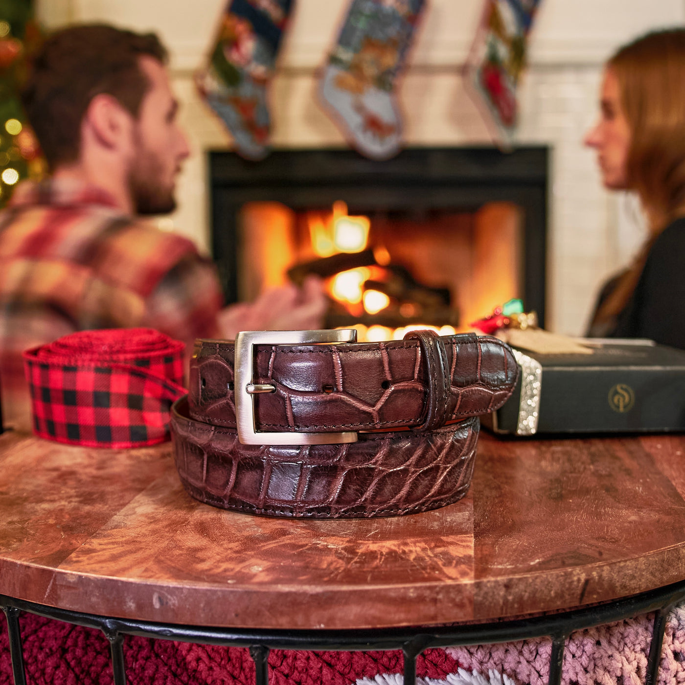 Brown Alligator Belt – Southern Trapper